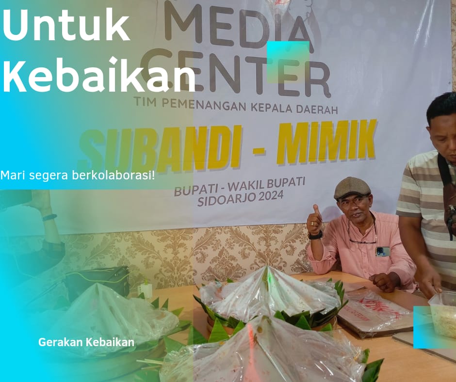 Selebrasi Tiga Tumpeng atas Kemenangan BAIK (Subandi-Mimik Idayana ...